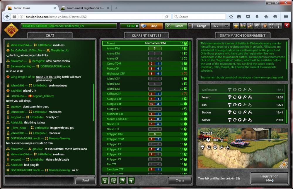 Tournament Registration Button Not Available To Click Archive Tanki Online Forum